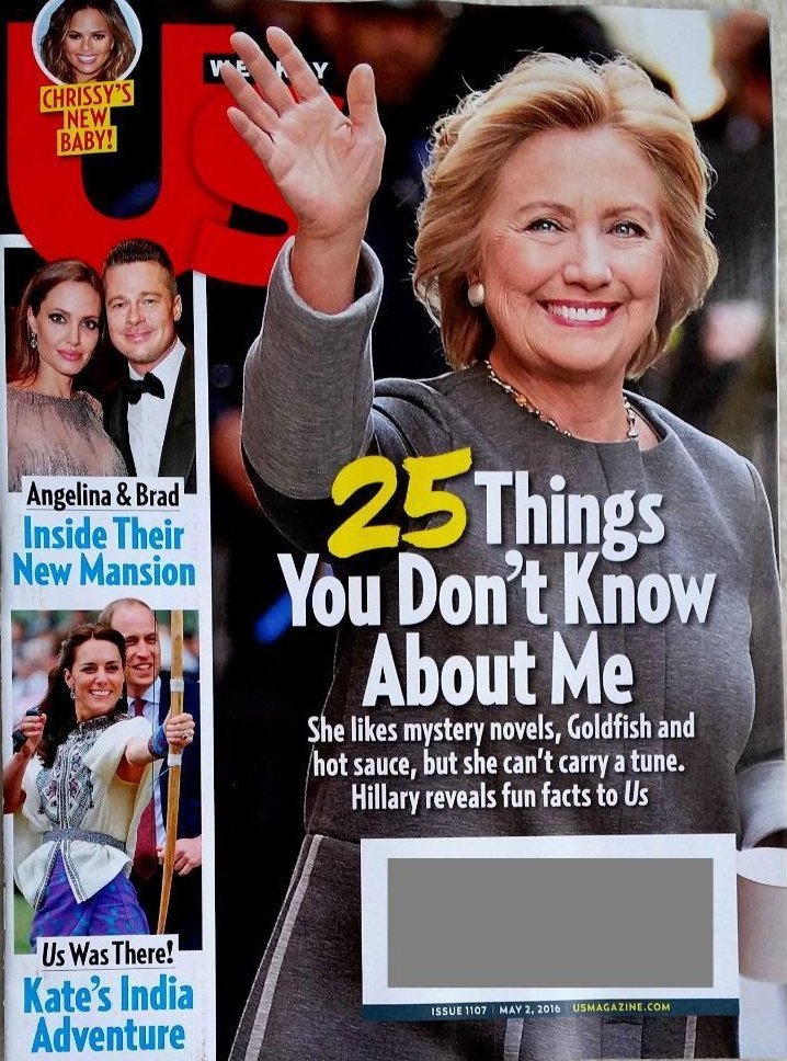 Hillary Clinton Magazines Photo - Media Literacy Clearinghouse