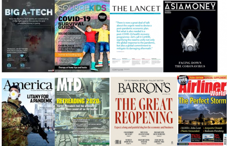 Pandemic Magazine Covers - Media Literacy Clearinghouse