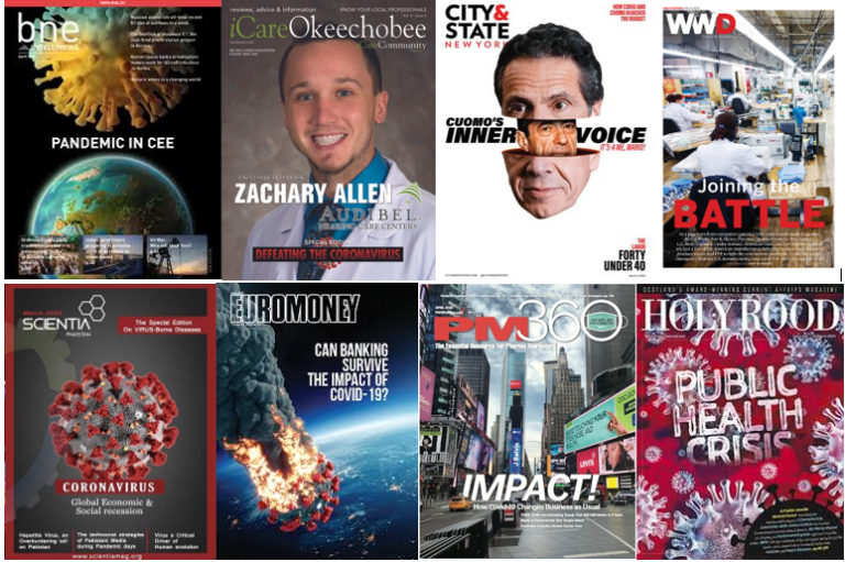 Pandemic Magazine Covers - Media Literacy Clearinghouse