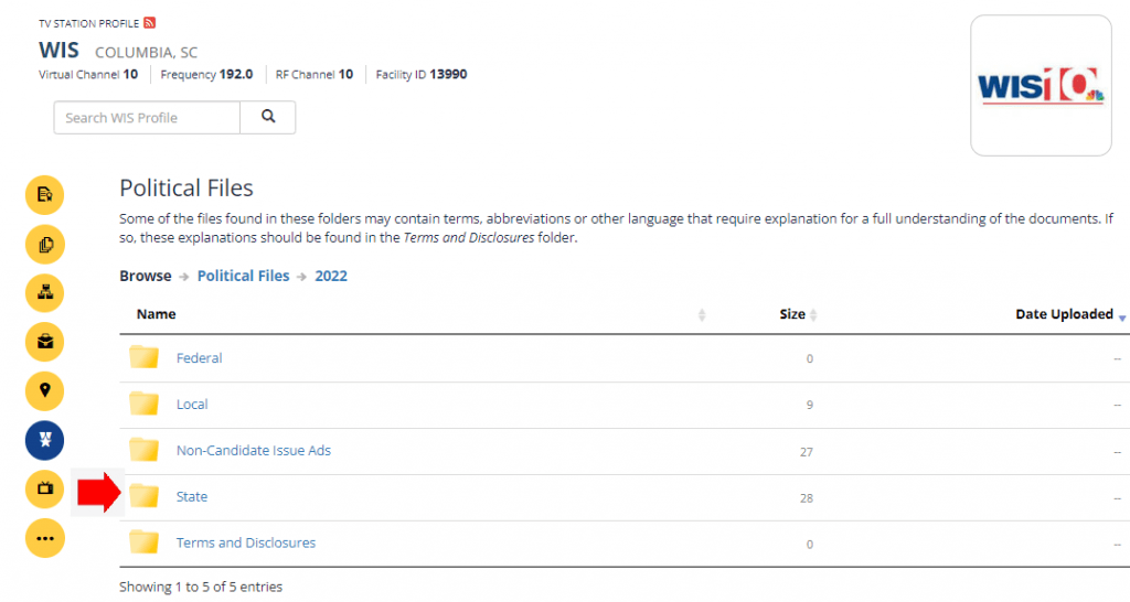 Political Ad FCC TV Files - Media Literacy Clearinghouse