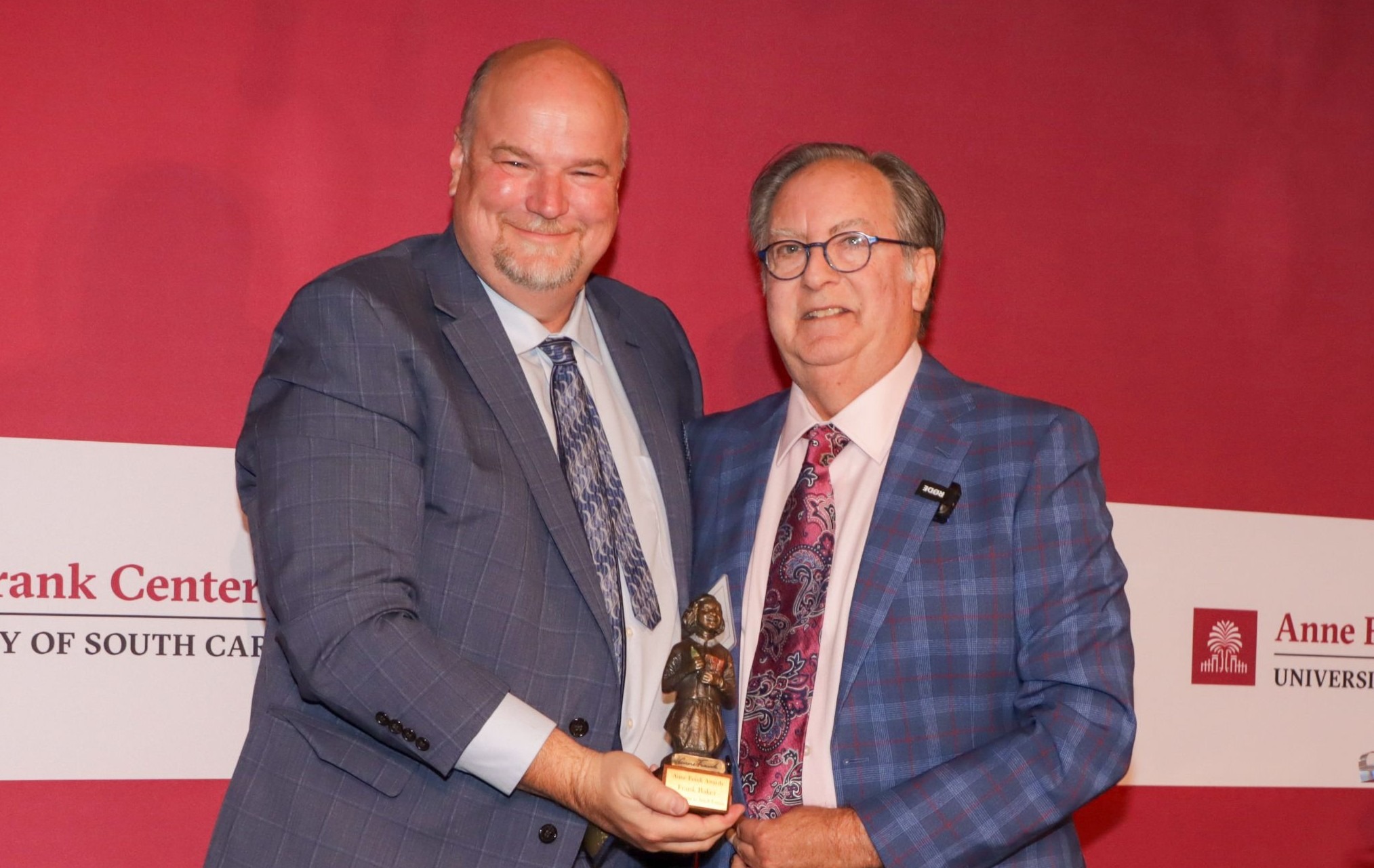 Frank Baker Recognized: Anne Frank Award 2026 - Media Literacy ...