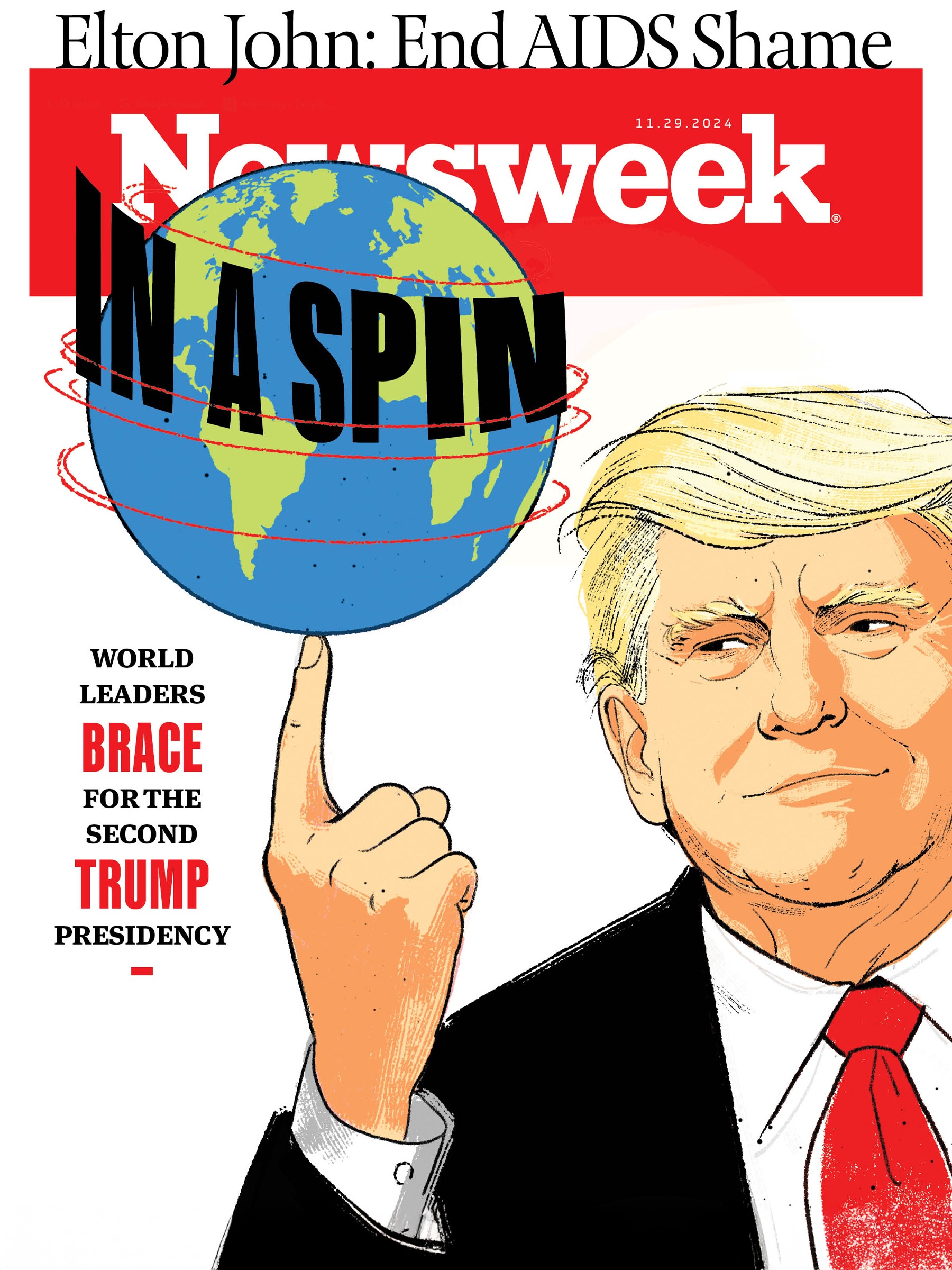 Trump Post 2024 Election Magazine Covers - Media Literacy Clearinghouse