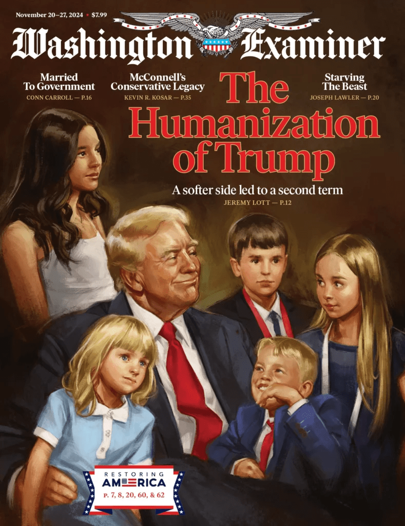 Trump Post 2024 Election Magazine Covers - Media Literacy Clearinghouse