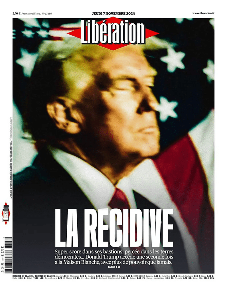 Trump Post 2024 Election Magazine Covers - Media Literacy Clearinghouse