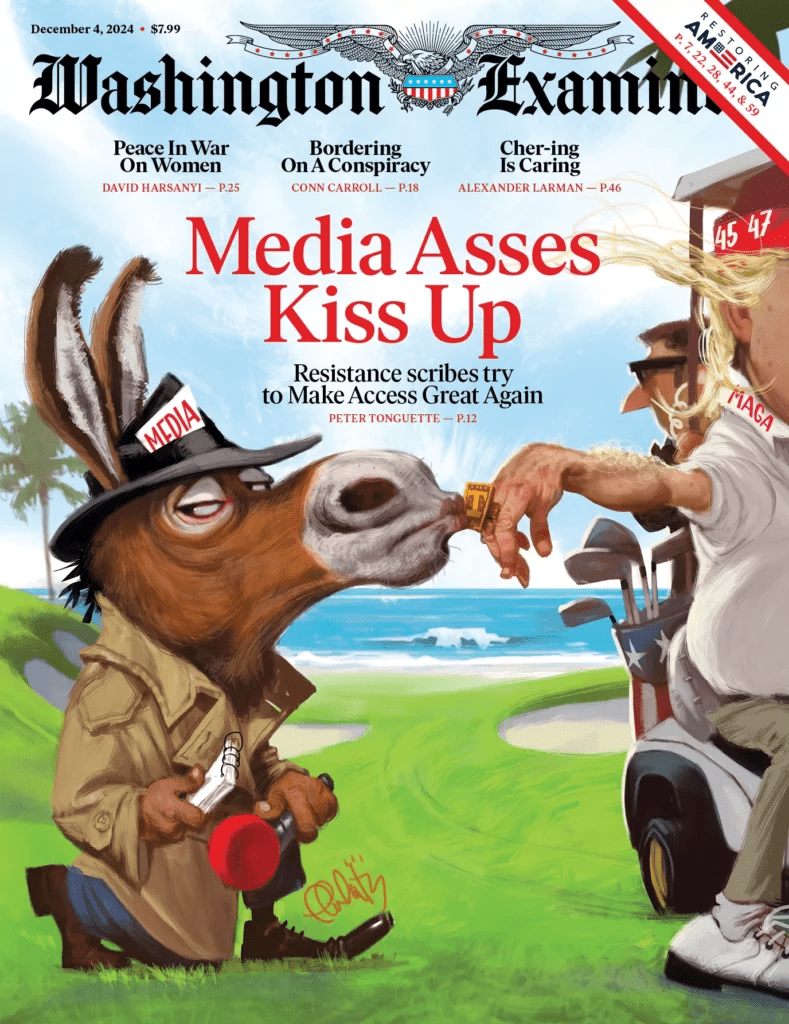Trump Post 2024 Election Magazine Covers - Media Literacy Clearinghouse