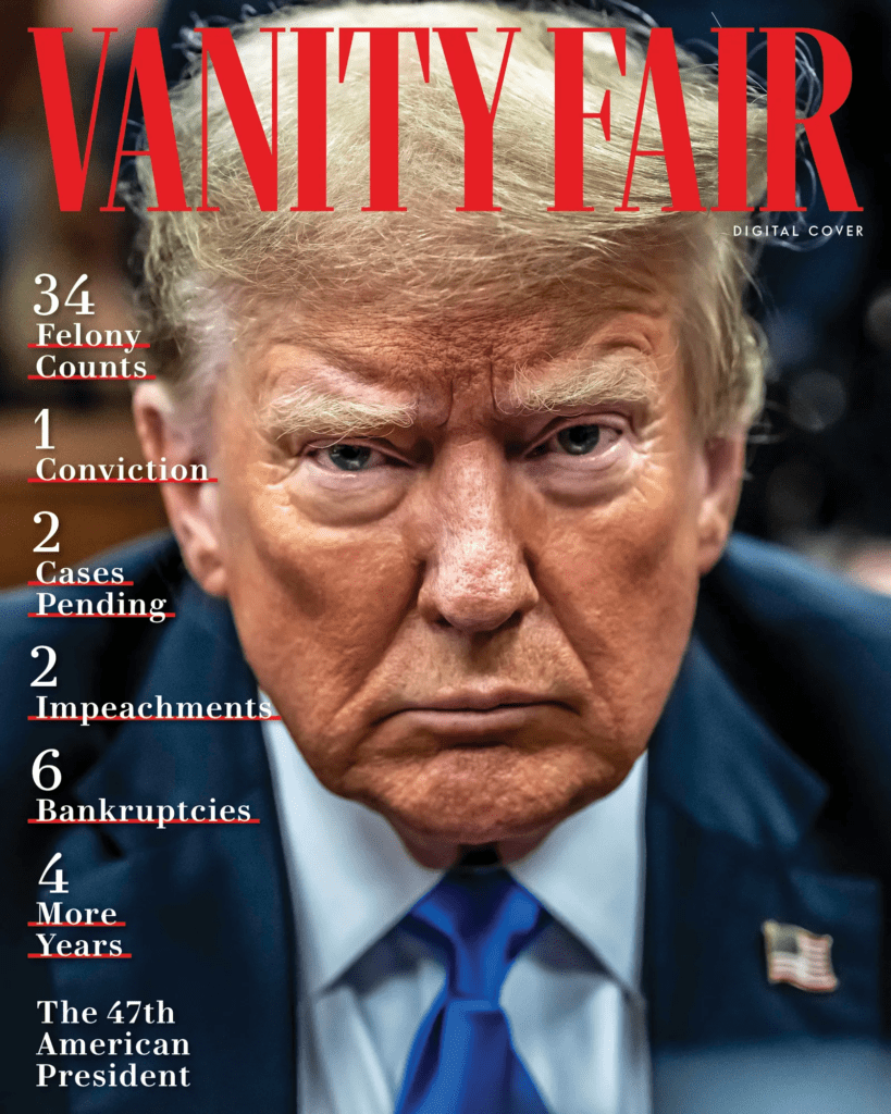 Trump Post 2024 Election Magazine Covers - Media Literacy Clearinghouse