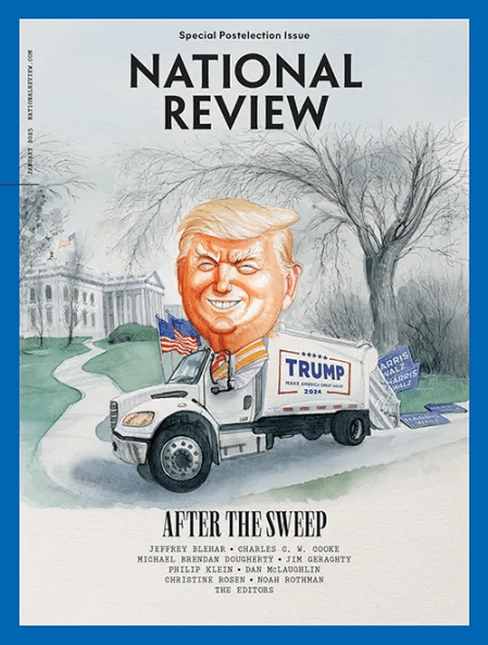 Trump Post 2024 Election Magazine Covers - Media Literacy Clearinghouse